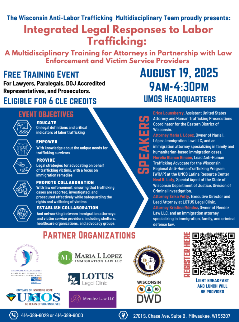 Integrated Legal Responses to Labor Trafficking - UMOS